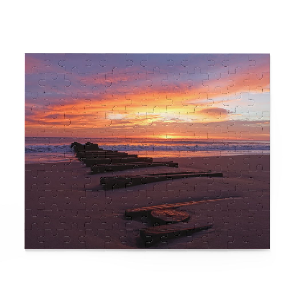 Toys & Games Games & Puzzles Beach Sunrise Puzzle 120 Piece etna.com.pe