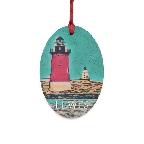 Lewes Lighthouses Wooden Ornament | 302 Life