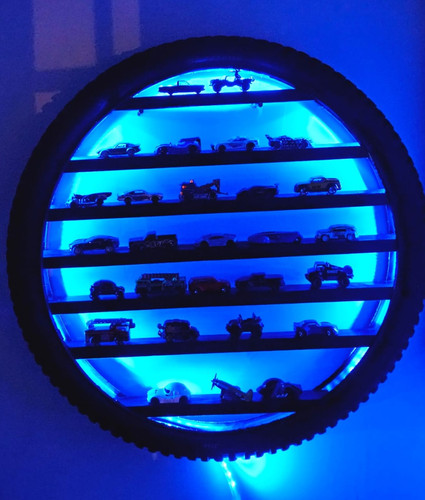 Repisa Con Luces Led | Tempo