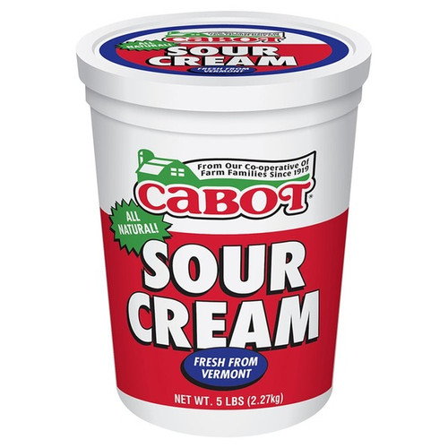 Cabot Sour Cream 5lb | Mathews Prime Foods