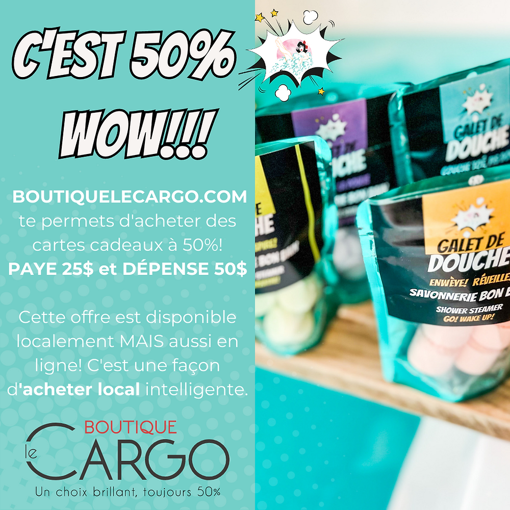 COMMENT JE FAIS POUR UTILISER MON COUPON CARGO