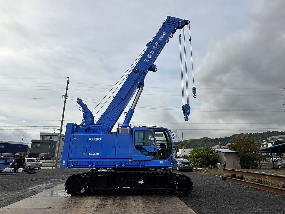 TK550G 5号機 納入