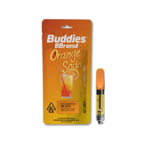 BUDDIES - 1G CART - ORANGE SODA (S) | SDFLEET Delivery