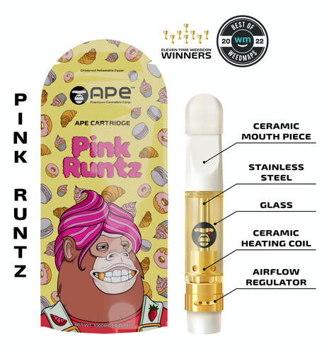 APE - SAUCE CART. - PINK RUNTZ (H) | SDFLEET Delivery