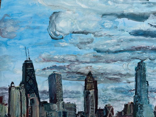 "Scene From Robey Rooftop" by Luke Shemroske | Project Onward
