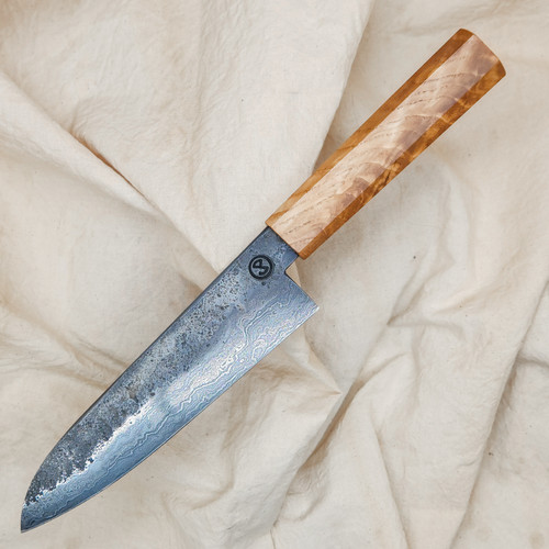 6 1/2" (165mm) Damascus Steel Gyuto | Simon Parsons Blades