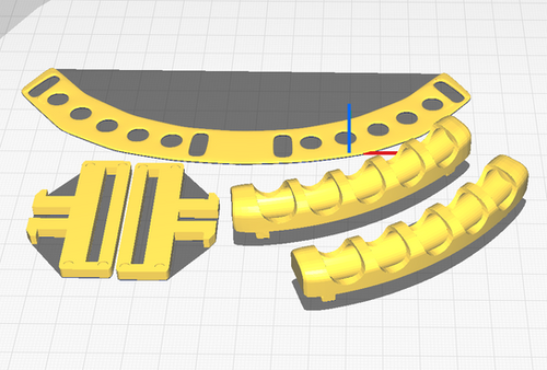 Swans goggle 3d Printed scratch build parts for hoth goggles, custom ...