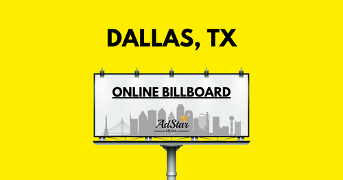 Dallas Online Billboard | AdStar Media, LLC