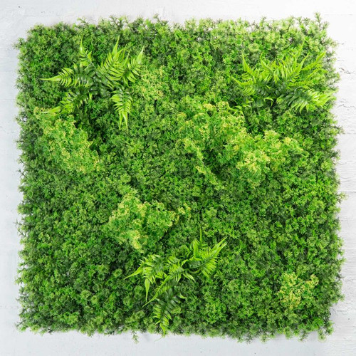 ARTIFICIAL PANEL FERN 100X100 CM | Fairytale Green Wall