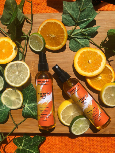 Citrus Body Oil | Glow Natural Body