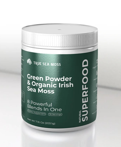 Green Powder & Sea Moss 8 in 1 Superfood | Balancebermuda