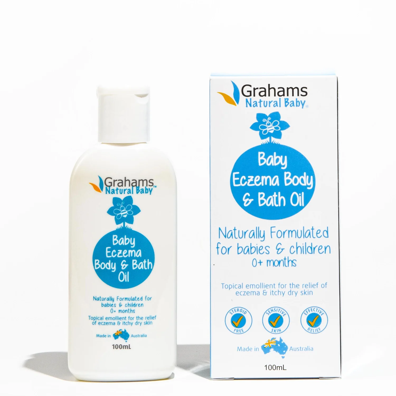 Natural Baby Eczema Body & Bath Oil | Balancebermuda