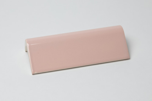 V-Cap Ceramic Tile Trim Coral Blush - Vintage | Licari Tile & Home