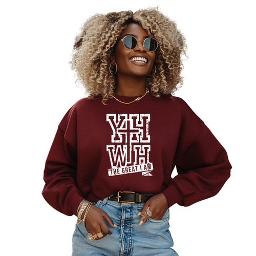 YHWH Sweatshirt | For Her By Her