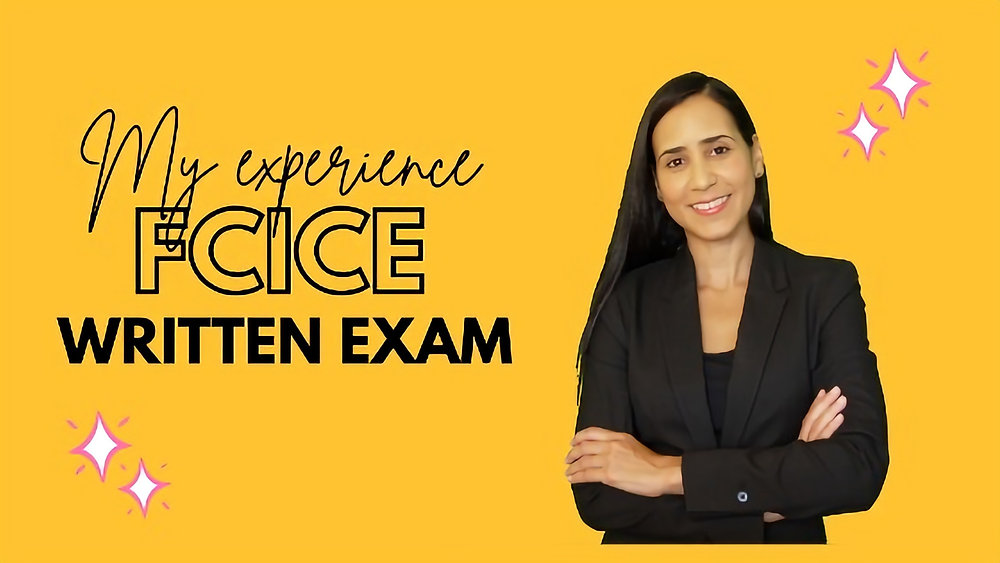 The FCICE Written Exam