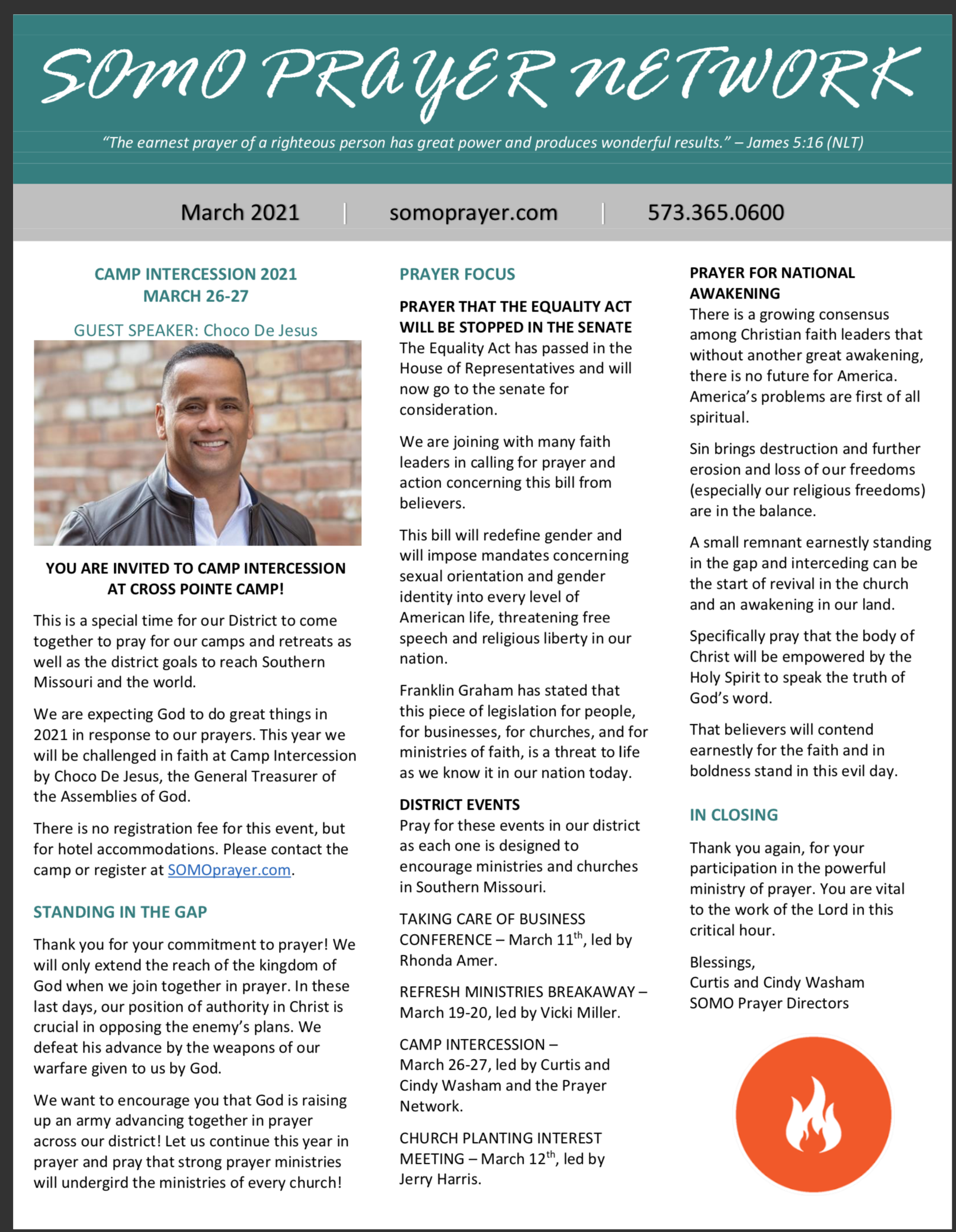 SOMO Prayer Network | Prayer Focuses