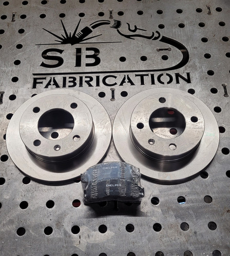 Mk1 fiesta solid discs and pads | SB Parts