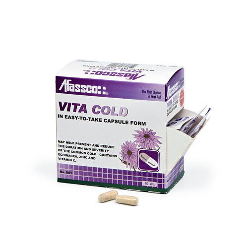 Vita Cold Capsules 50-Count - Boosts Your Immune Sytem | First Aid Global
