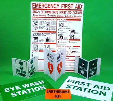 ABC's of First Aid/CPR Sign | First Aid Global