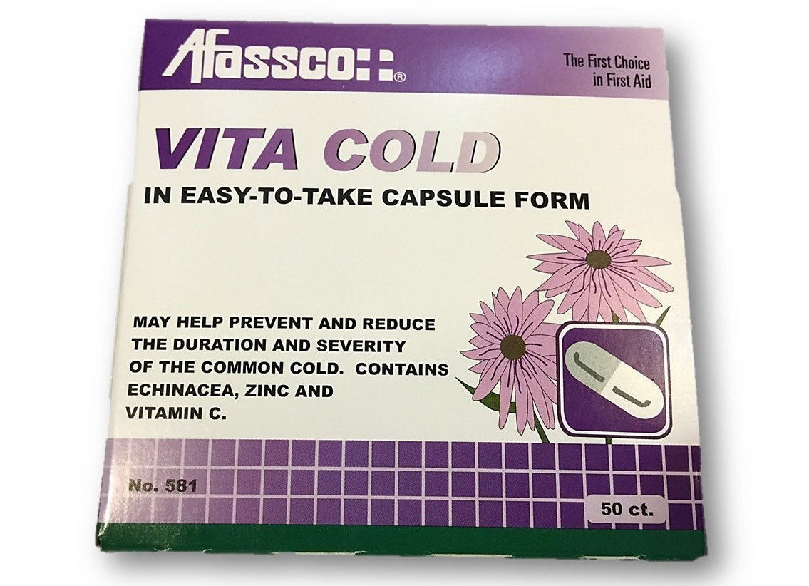 Vita Cold Capsules 50-Count - Boosts Your Immune Sytem | firstaidglobal