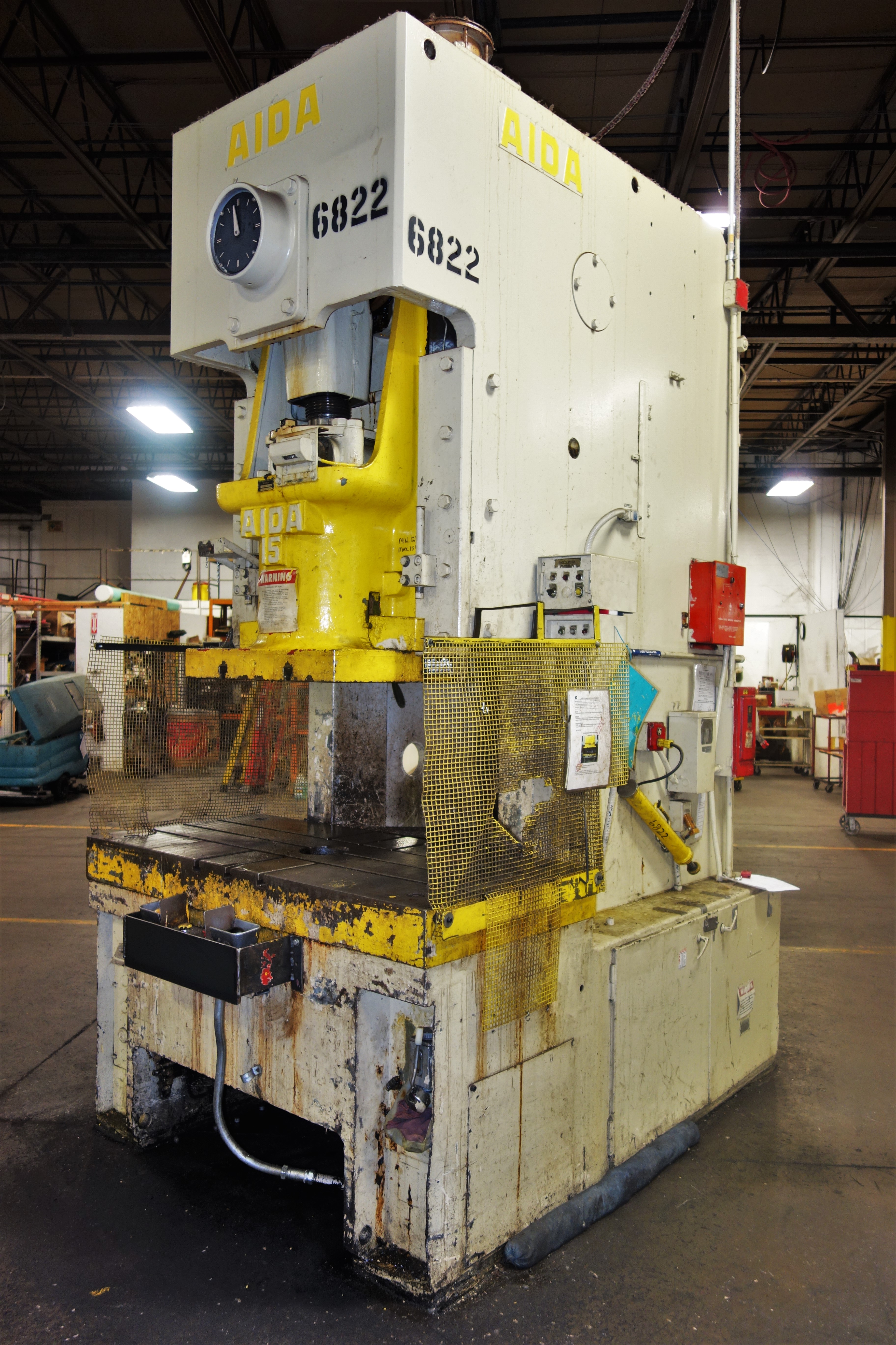 165 Ton Aida Press Gap Frame For Sale | Diamond Presses