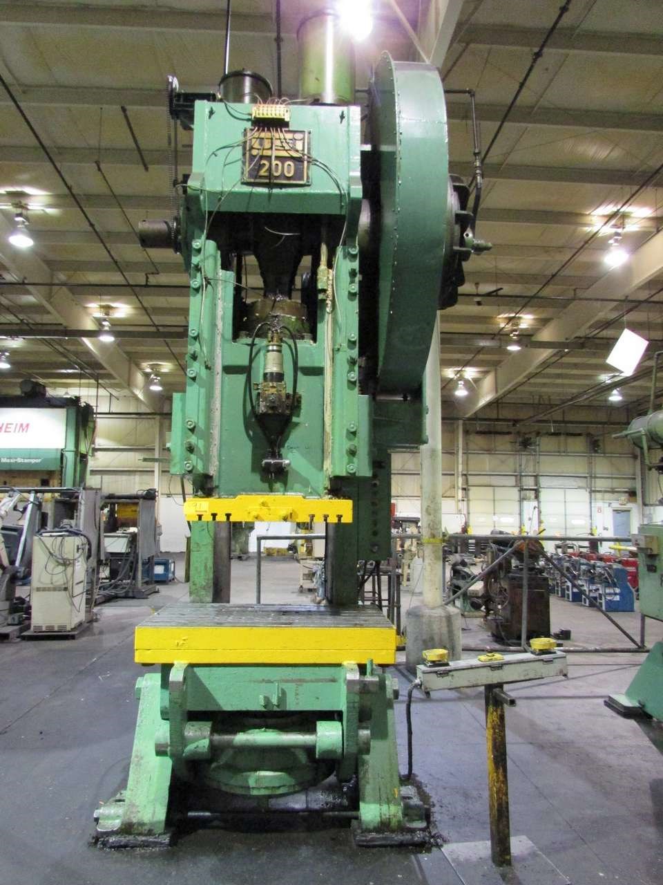 200 Ton Clearing O.B.I. Press For Sale | Diamond Presses