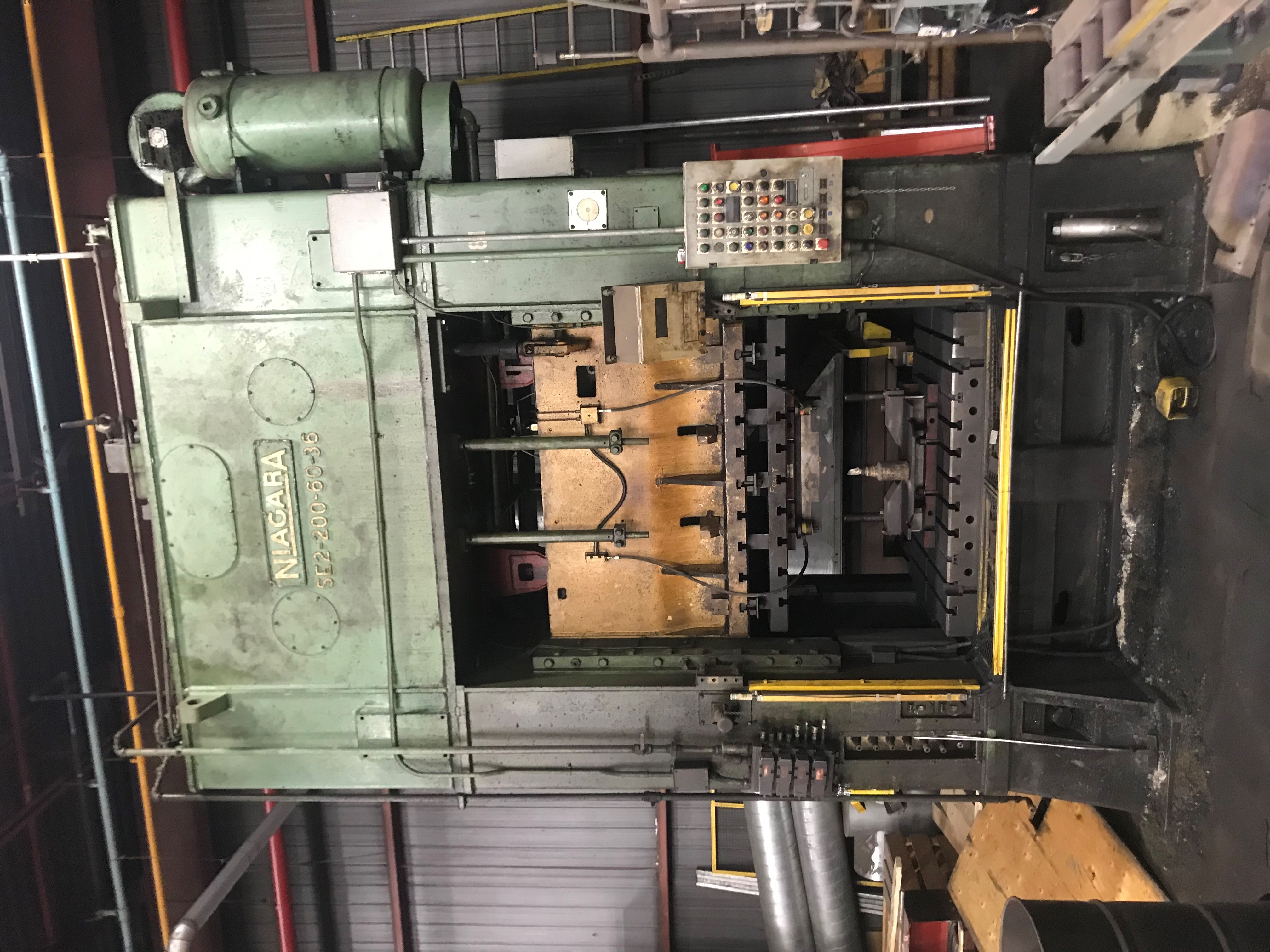 200 ton Niagara | Presses For Sale | Diamond Presses