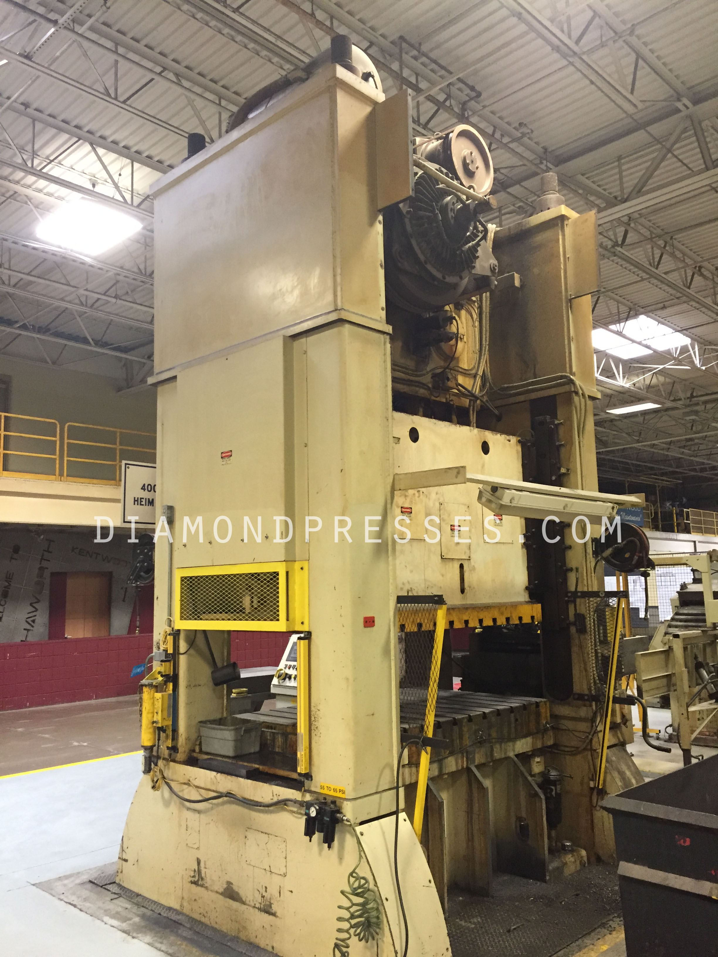400 Ton Heim Press - 72x48 For Sale | Diamond Presses
