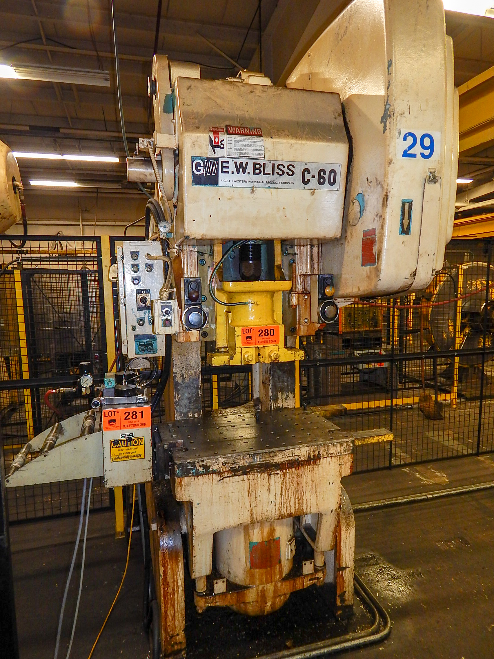 60 Ton Bliss Press For Sale | Diamond Presses