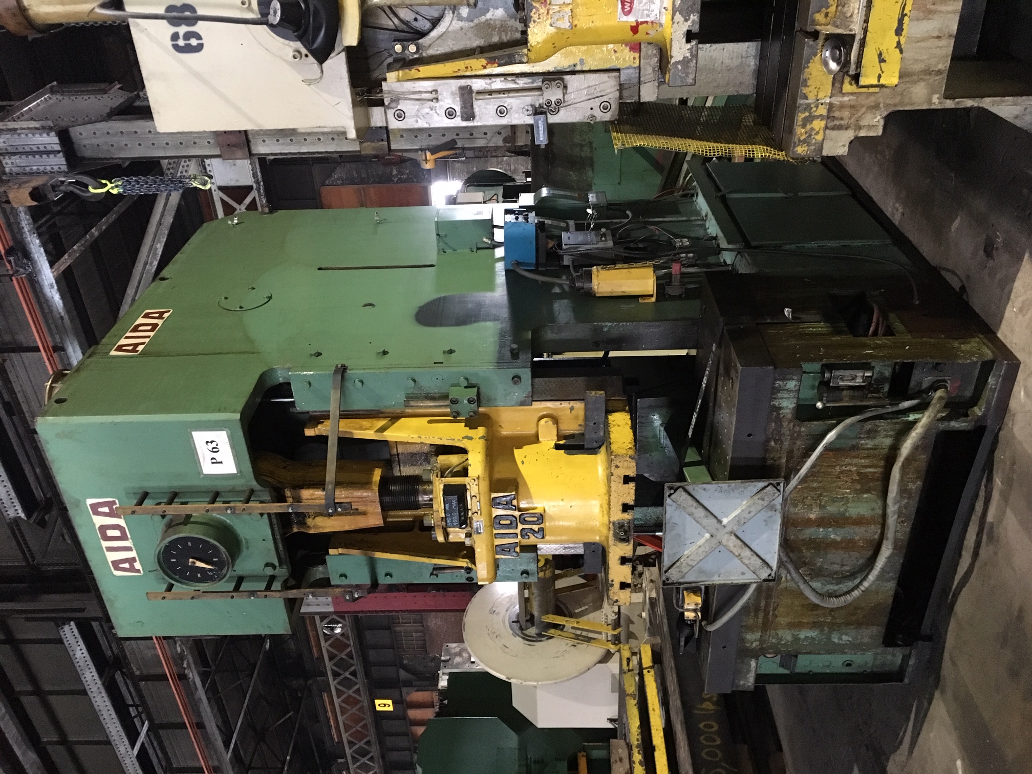 220 Ton Aida Press For Sale | Diamond Presses
