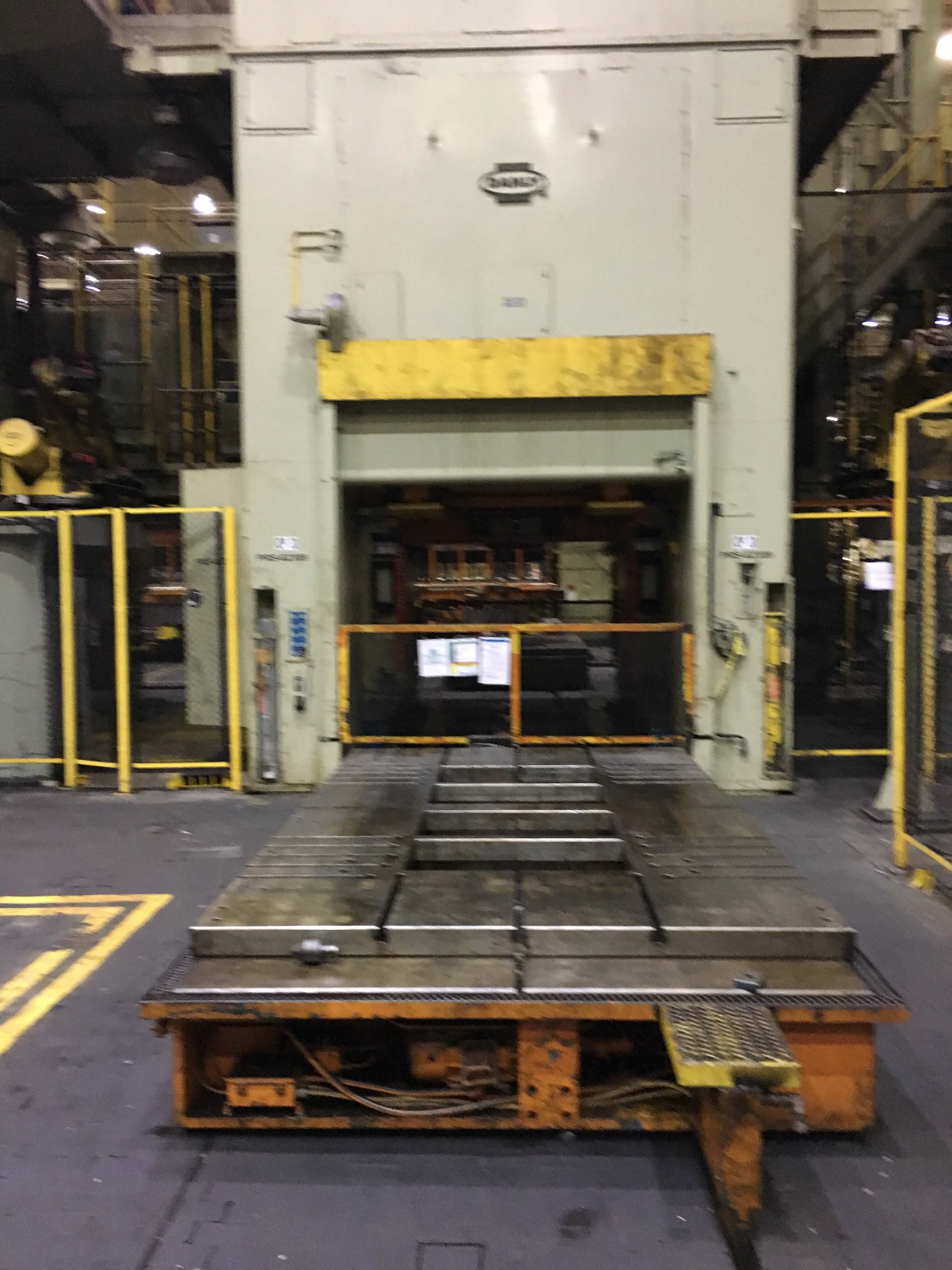 1000 Ton Danly Stamping Press w/ 144x84 Bed For Sale | Diamond Presses