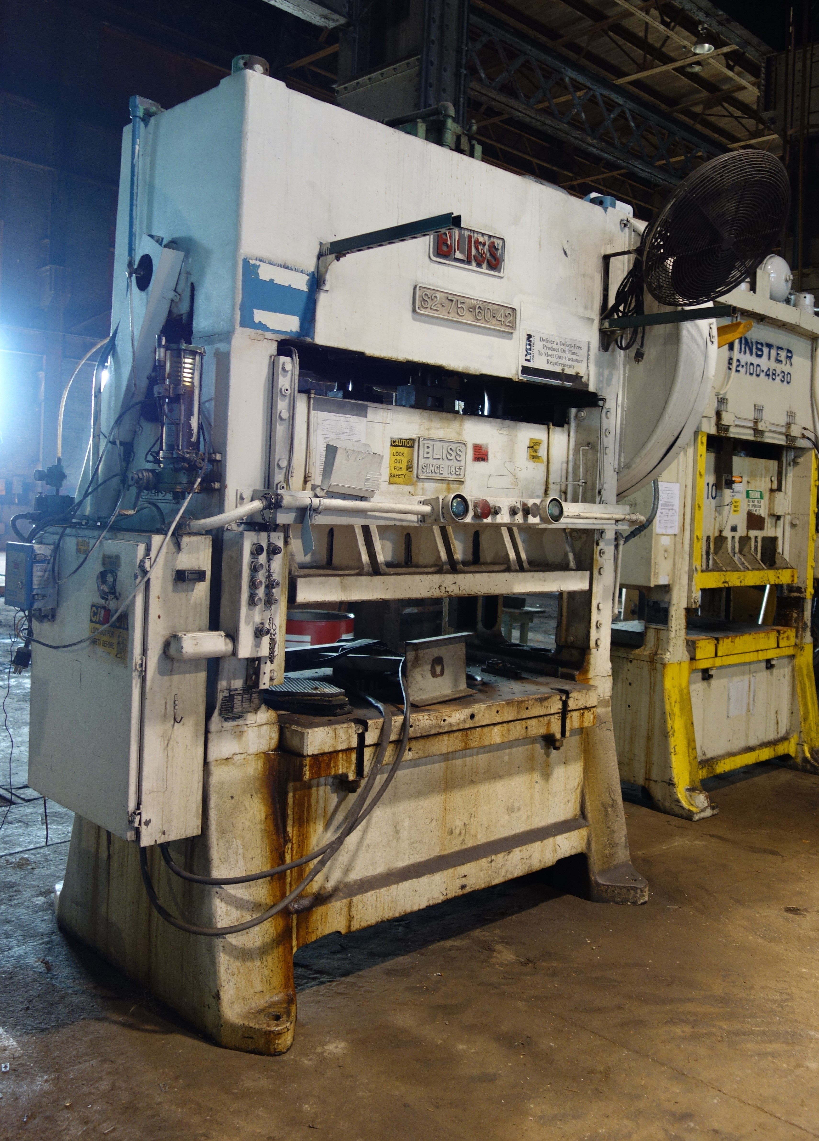75 Ton Bliss Press For Sale | Diamond Presses