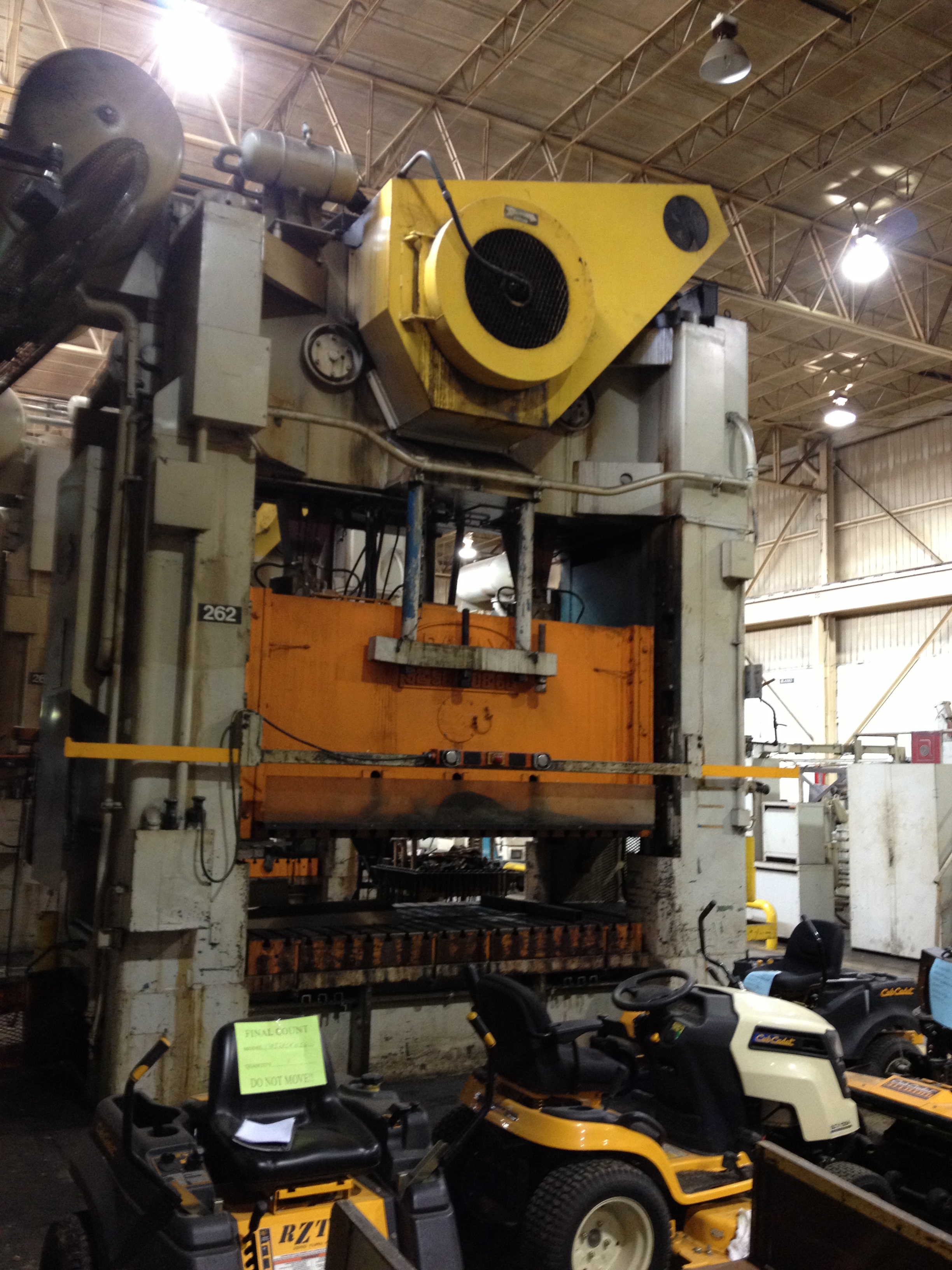 500 ton Danly | Presses For Sale | Diamond Presses