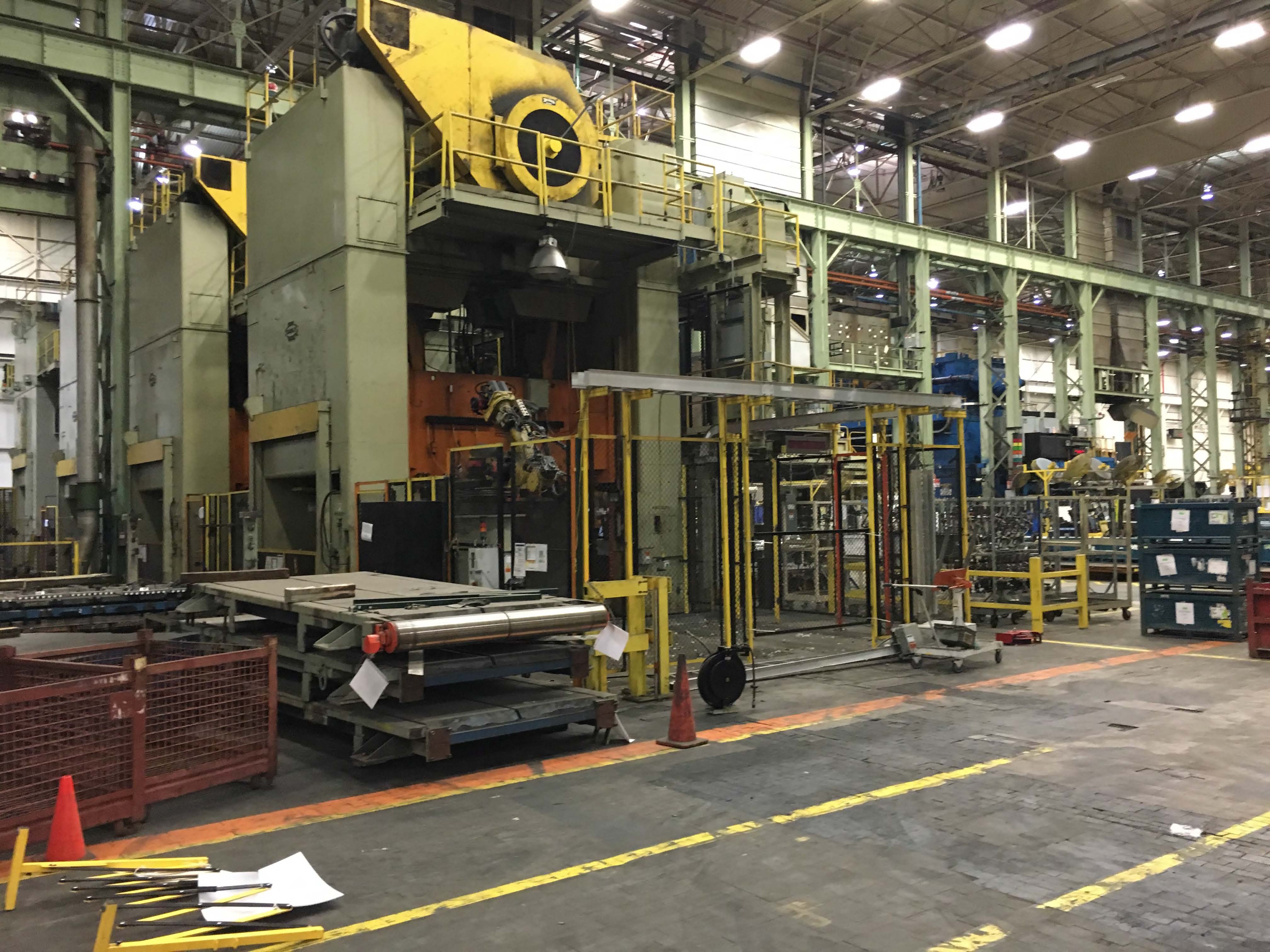 1000 Ton Danly Stamping Press w/ 144x84 Bed For Sale | Diamond Presses