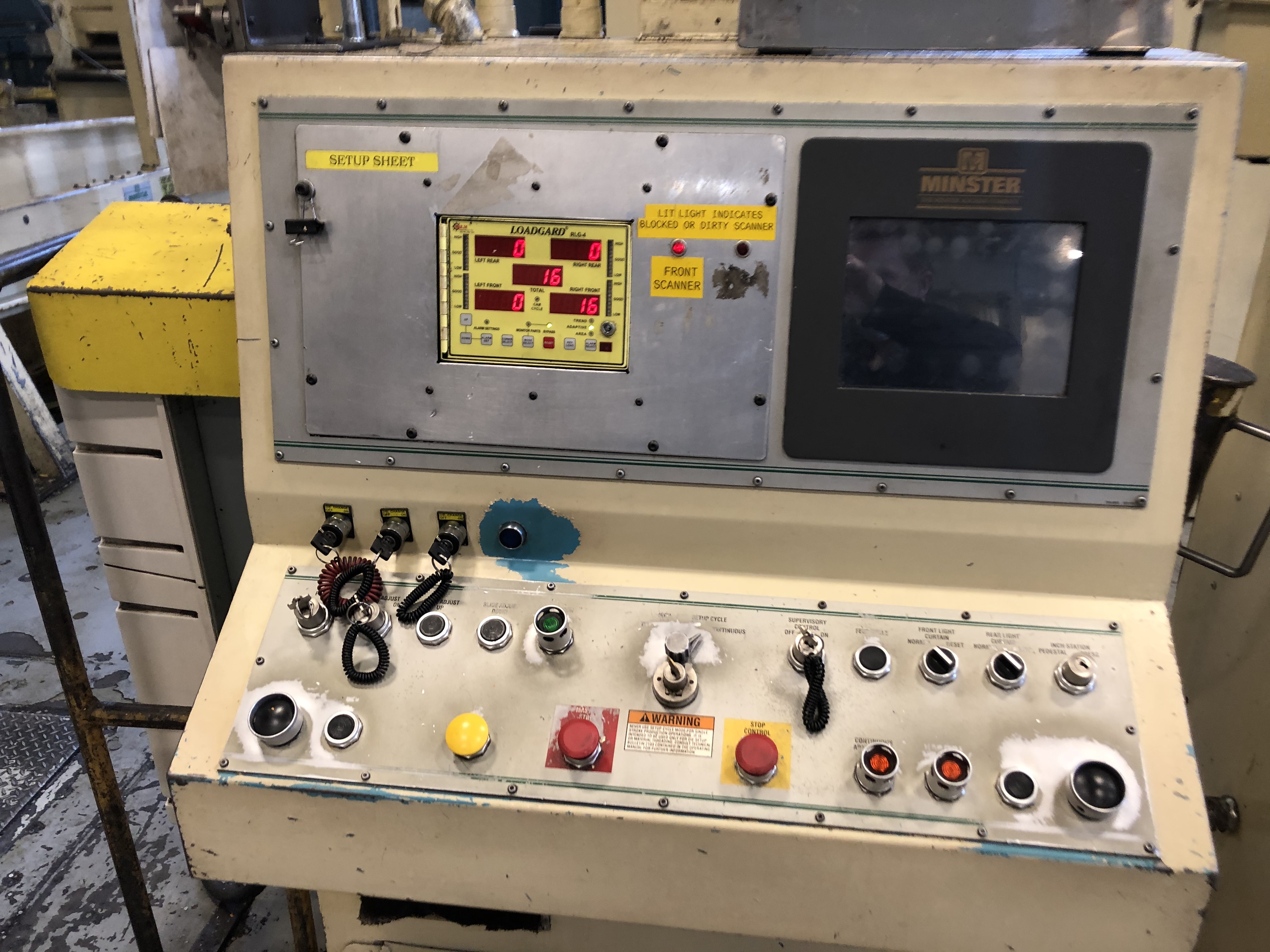 600 ton Minster | Presses For Sale | Diamond Presses