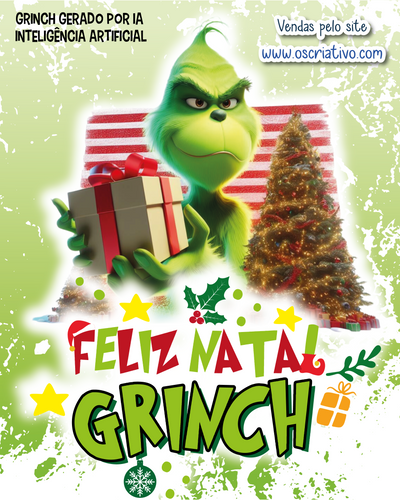 Natal Grinch - IA | Originale S Criativo