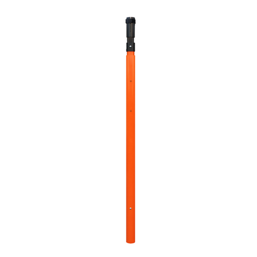 Orange Adjustable PVC Flagger Pole | Stop-Lite