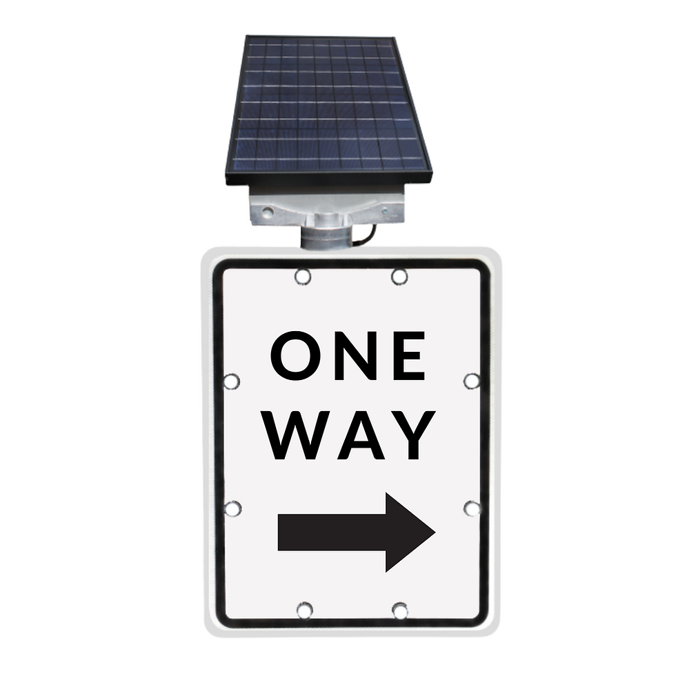R6-2 One Way Sign | Stop Lite