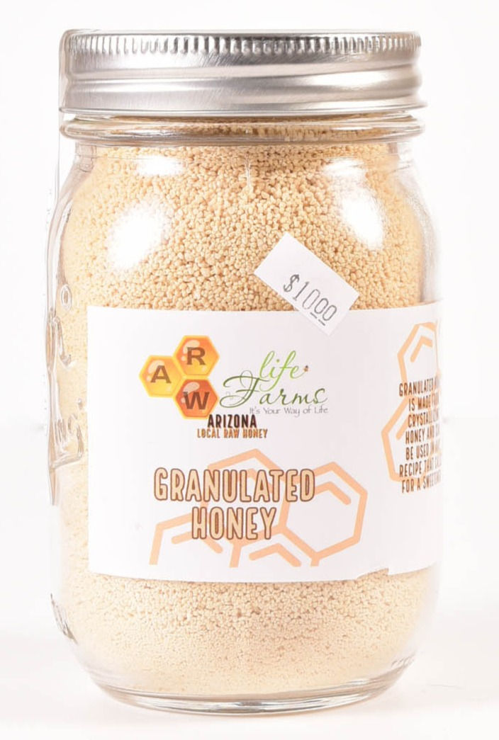 16oz Honey Powder | Local AZ Raw Honey