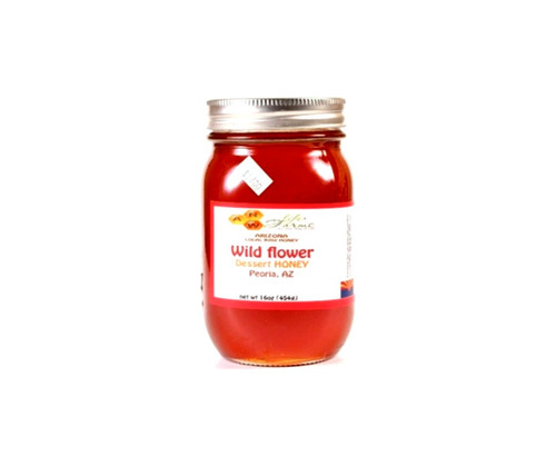 16oz Wildflower | Local AZ Raw Honey