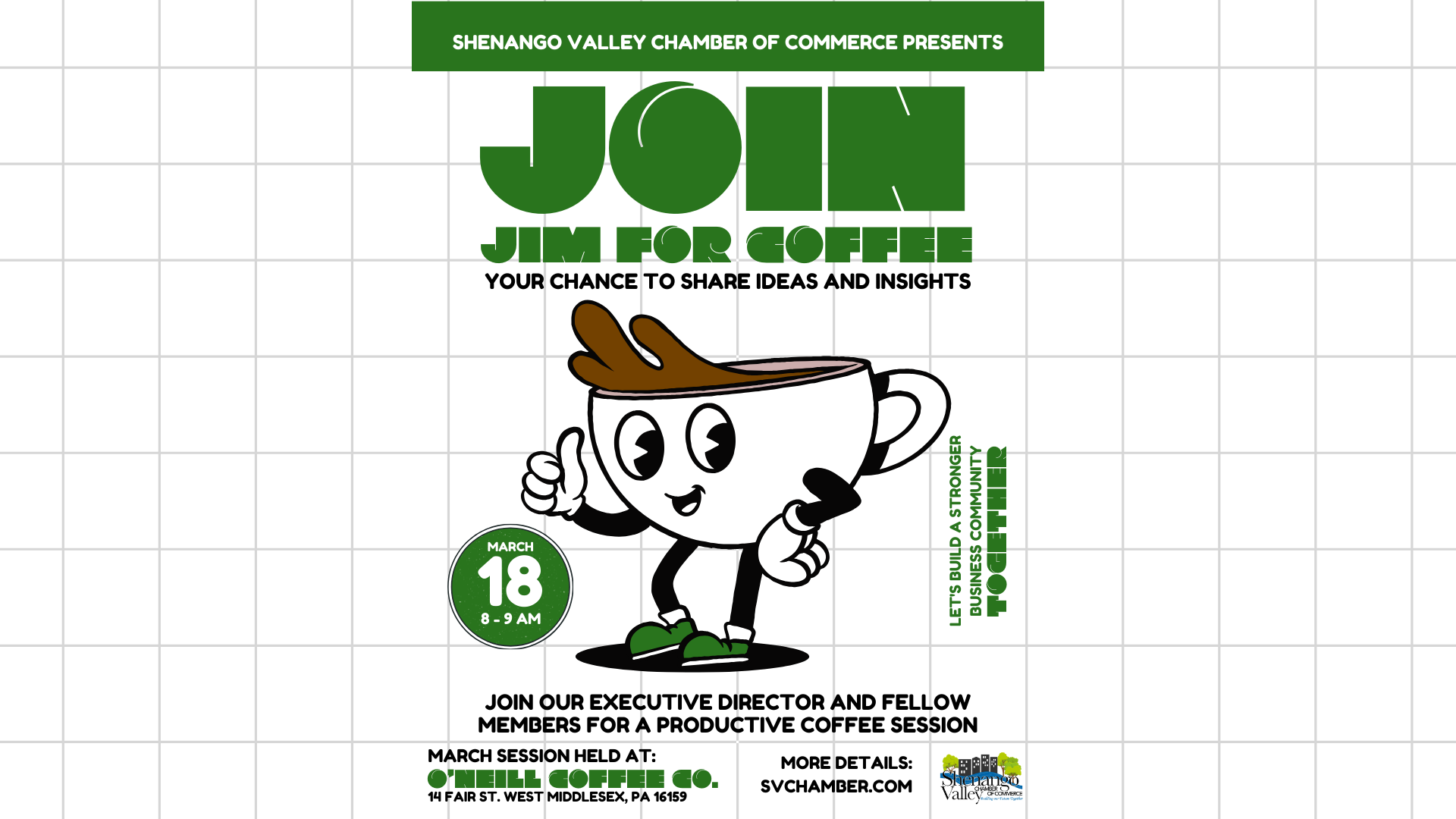 Join Jim For Coffee | SV Chamber