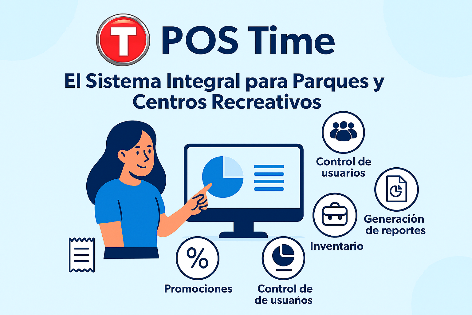 POS Time: El Sistema Integral para Parques y Centros Recreativos