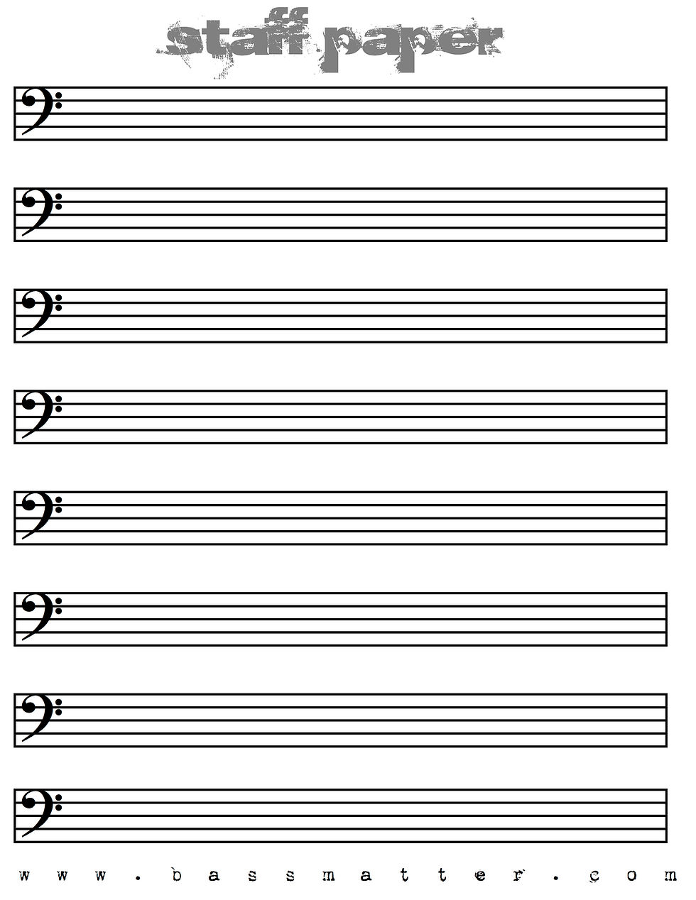 Free Bass Charts, Arpeggios, Bass Fretboard Notes