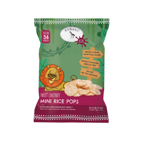 Fruit Chutney Mini Rice Pops | Bakali Foods