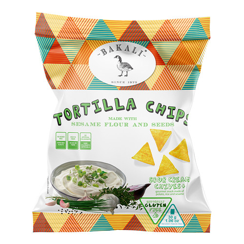 Tortilla Chips Sour Cream & Chives | Bakali Foods