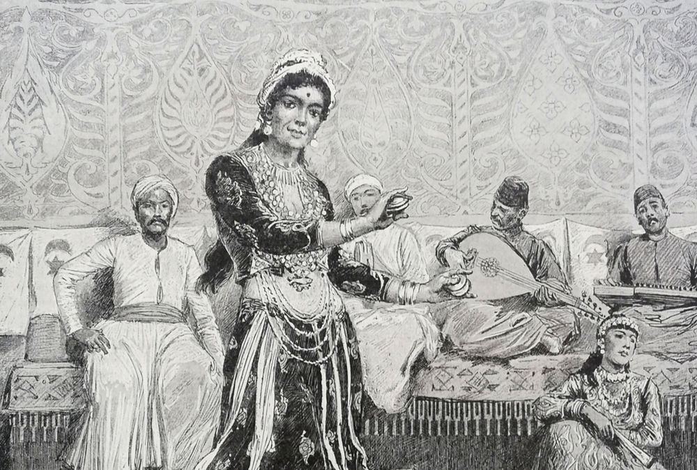 The dance of the almées - 1889 translation