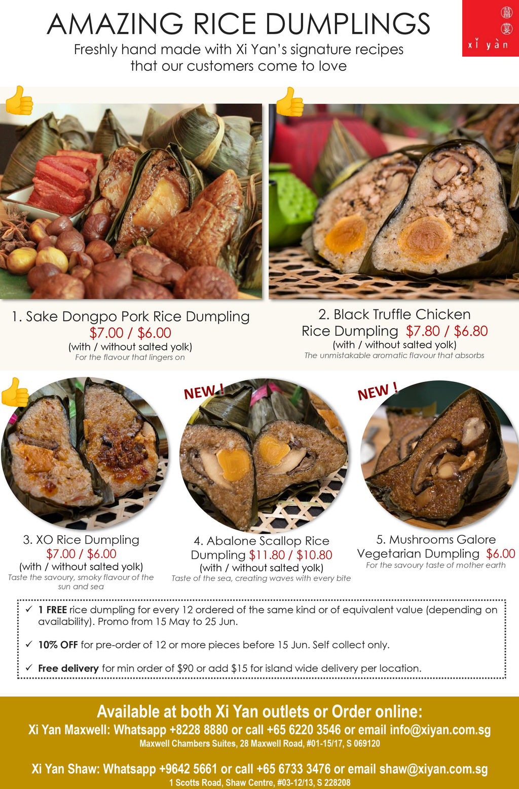 Promotions & Events | Xi Yan