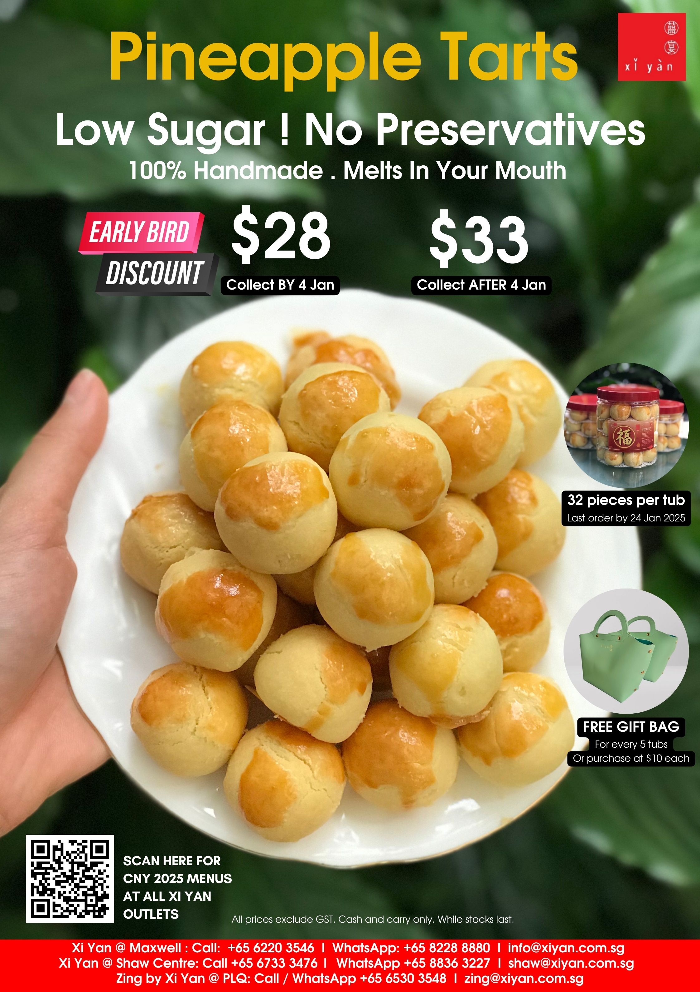 Xi Yan | Contemporary Menu | Private Dining