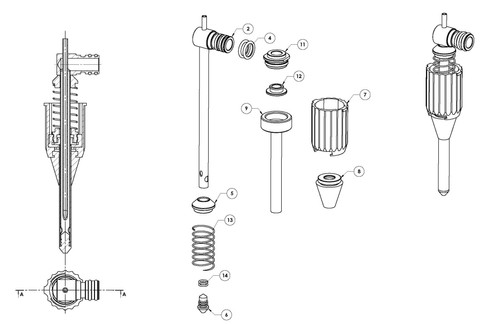 B6 Manual Gravity Filler Parts | Criveller Group