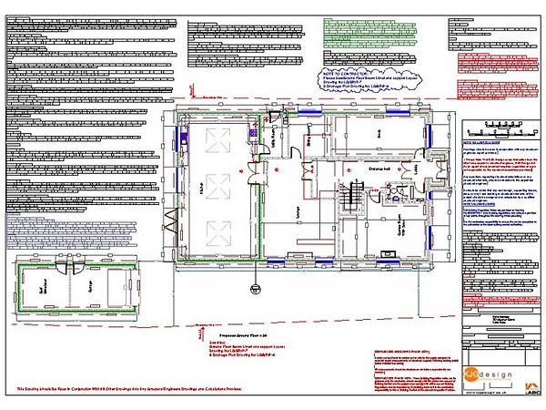 Sample Plan Drawing | KJG Design | Luton